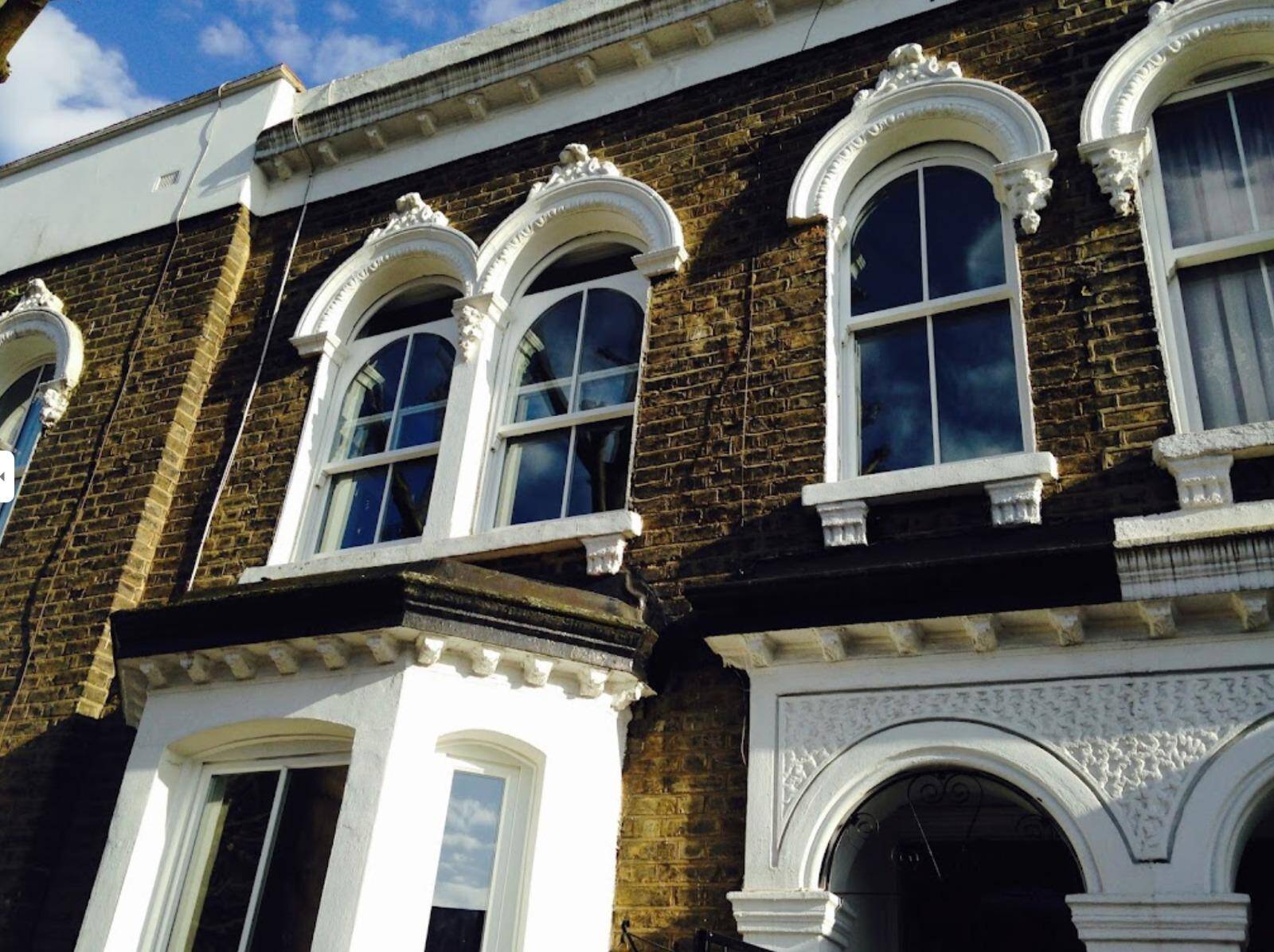 Timber Double Glazed Windows With Dummy Arches